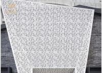 China Perforated Aluminum Decorative Wall Panel Metal Curtain Wall Perforated Wall Facade for sale