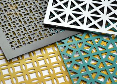 China Exterior Metal Wall Facade Perforated Plate Ss 304 Panel 1mm for sale