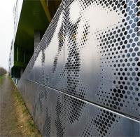 China Decorative Aluminium Perforated Metal Sheet Mesh Curtain Wall In Architectural for sale