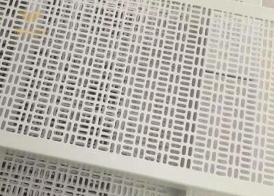 China Round Hole Aluminum Perforated Metal Punched Veneer for sale