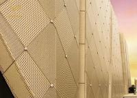 China Customized Decorative Perforated Metal Screen Panels Bending for sale
