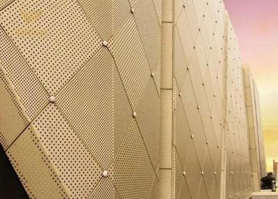 China Customized Decorative Perforated Metal Screen Panels Bending for sale