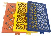 China Customized Decorative Perforated Metal Screen Panels Bending for sale