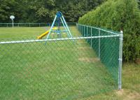 China Security Type Hot Dipped Galvanized Chain Link Fence For Farm Garden for sale