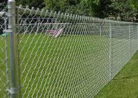 China Security Type Hot Dipped Galvanized Chain Link Fence For Farm Garden for sale