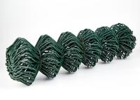 China Livestock 25x25mm Green Pvc Chain Link Fence Quick Installation One Stop Service for sale