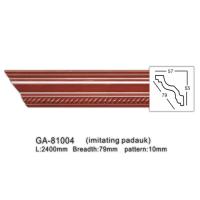 China Hot Sale Easy To Install Moisture Proof Eco-friendly Polyurethane Cornice for Bedroom Decor for sale