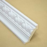 China Waterproof Eco-friendly Polyurethane Foam Cornice Easy To Install for Home and Building Decor for sale