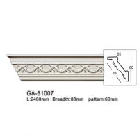 China Gemei Polyurethane Foam Cornice Waterproof Eco-friendly Easy To Install Decorative Cornice for Home Decor for sale