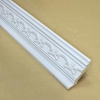 China Gemei Polyurethane Foam Cornice Waterproof Eco-friendly Easy To Install Decorative Cornice for Home Decor for sale