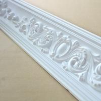 China Gemei Polyurethane Foam Cornice Waterproof Eco-friendly Easy To Install Decorative Cornice for Home Decor for sale