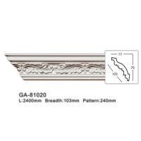 China Wholesale Polyurethane Cornice Mould with Moisture Proof Anti-Insects Properties and 2.4m Length for Indoor Decoration for sale