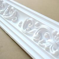 China Waterproof Eco-friendly Polyurethane Foam Cornice Easy To Install for Home and Office Decor for sale