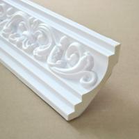 China Waterproof Eco-friendly Polyurethane Foam Cornice Easy To Install for Home and Office Decor for sale