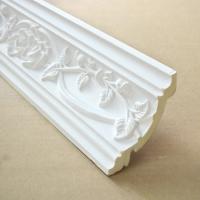 China Waterproof Eco-friendly Polyurethane Foam Cornice Easy To Install for Home and Office Decor for sale