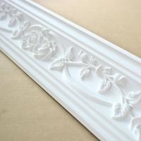 China Waterproof Eco-friendly Polyurethane Foam Cornice Easy To Install for Home and Office Decor for sale
