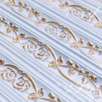 China Waterproof Eco-friendly Polyurethane Foam Cornice Easy To Install for Home and Office Decor for sale