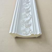 China Polyurethane Crown Moulding Moisture Proof Anti-Insects Rot Resistant Decorative Cornice for Home Decor for sale
