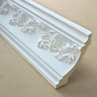 China Waterproof Polyurethane Foam Cornice Easy To Install Moisture Proof for Home Decor for sale