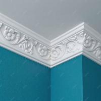 China GA-81028 Factory Supply Environment Friendly House Renovation Urethane Polymer Carved Modern Ceiling Decoration for sale