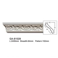 China GA-81028 Factory Supply Environment Friendly House Renovation Urethane Polymer Carved Modern Ceiling Decoration for sale