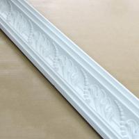 China GA-81034 Factory Direct Sales Roman Decorating Polyurethane Fluted Carved Decorative Flower Moulding for sale