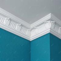 China GA-81040 Guarantee New Classical Apartment Polyurethane Carved Decorative Crown Ceiling for sale