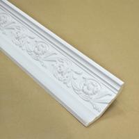 China GA-81043 Guaranteed Contemporary Multi-Unit Residential Urethane Fluted Decorative Color Cornice for sale