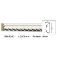China GB-82001 Wholesale Polyurethane Foam 3D Waterproof Primed Cornice Corners For Home Decor for sale