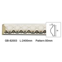 China GB-82003 Hot-Sale Pu Foam Carved Fireproof Interior Cornice Mouldings For Church for sale