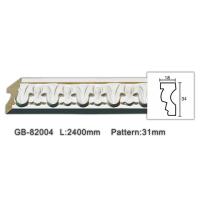 China GB-82004 Pop Construction Material 3D Moisture-Proof Curtain Cornices Mouldings For Hotel for sale