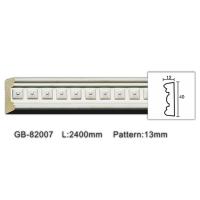 China GB-82007 High Density Polyurethane Foam Carved Durable Indirect Lighting Cornice Corners For Villa for sale