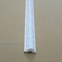 China GB-82010 European Style Construction Material Carved Flame Resistance Led Cove Cornices Mouldings For Kitchen for sale