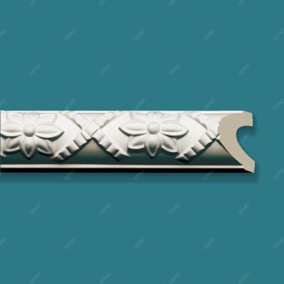 China GB-82011 Wholesale Urethane 3D Waterproof Precast Cornices Moldings For Dining for sale