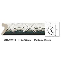 China GB-82011 Wholesale Urethane 3D Waterproof Precast Cornices Moldings For Dining for sale