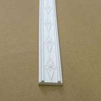 China GB-82012 Hot-Sale Urethane Polymer Carved Fireproof Door Surround Chair Rail Mouldings For Living Room for sale