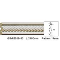 China GB-82016 Eco-Friendly Pu Foam Carved Mould-Proof Art Cornice Mouldings For Hall for sale