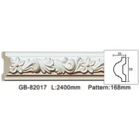 China GB-82017 Modern Construction Material 3D Corrosion Resistance Interior Decorative Cornices Mouldings For Exterior for sale