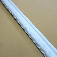 China GB-82020 New Design Urethane Polymer 3D Anti-Aging Indoor Decorative Chair Rail Mouldings For Wall Decor for sale