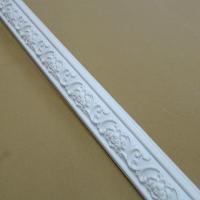China GB-82022 European Style Polyurethane Foam Carved Flame Resistance House Renovation Cornice Corners For Building Decor for sale