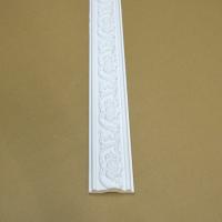 China GB-82022 European Style Polyurethane Foam Carved Flame Resistance House Renovation Cornice Corners For Building Decor for sale