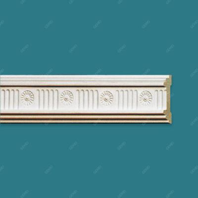 China GB-82030 Modern Polyurethane Foam 3D Corrosion Resistance Multi-Unit Residential Cornice Corners For Church for sale
