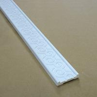 China GB-82031 High Density Pu Foam Carved Durable Neat Cornice Mouldings For Hotel for sale
