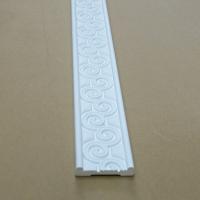 China GB-82031 High Density Pu Foam Carved Durable Neat Cornice Mouldings For Hotel for sale