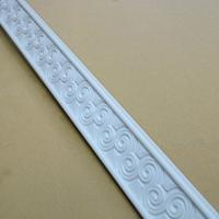 China GB-82031 High Density Pu Foam Carved Durable Neat Cornice Mouldings For Hotel for sale