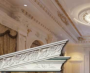 China High Density Pu Foam Carved Durable Neat Wall Frames For Hotel for sale