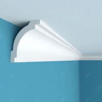 China GC-83009 Good Quality Heat-Insulated Paintable Polyurethane Smooth Pu Cornice/Crown Moulding for sale