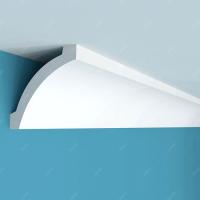 China GC-83010 Factory Supply Mothproof Construction Material Polyurethane Smooth Cornice Crown Moulding for sale