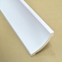 China GC-83010 Factory Supply Mothproof Construction Material Polyurethane Smooth Cornice Crown Moulding for sale