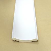 China GC-83010 Factory Supply Mothproof Construction Material Polyurethane Smooth Cornice Crown Moulding for sale